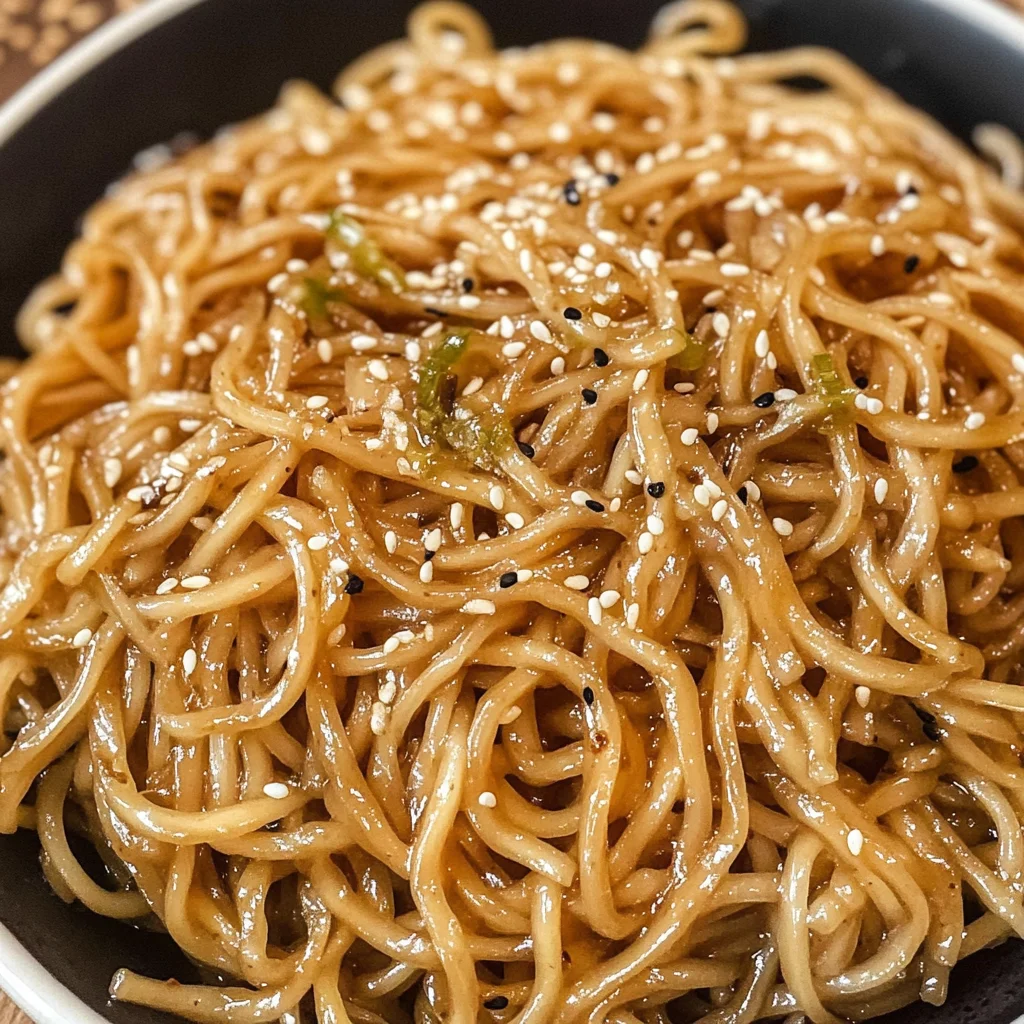 Hibachi Noodles: The Perfect Easy Side Dish Recipe